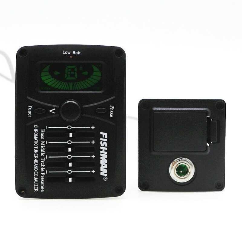 Of Fishman Pickup Guitar Preamp EQ Tuner Piezo Pickup Equalizer System Acoustic Guitar Pickups s ...