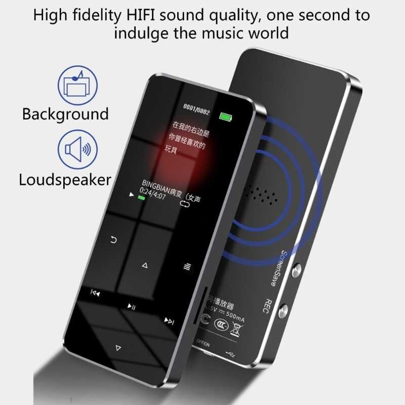 Player Bluetooth-Compatible Mp3 Touch Keys Music Stereo Hifi Speaker ...