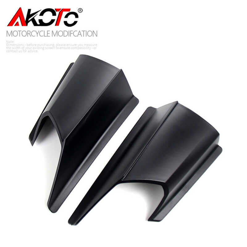LY AKOTO Downforce SpoilerS Motorcycle ABS Side Winglet Wind Cover Fin ...