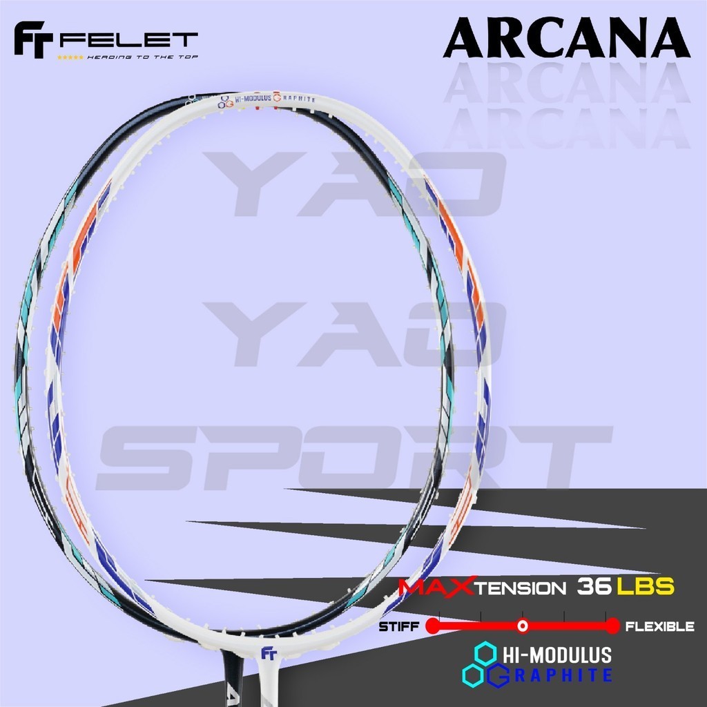 FELET ARCANA Badminton Racquet by FLEET | Shopee Philippines
