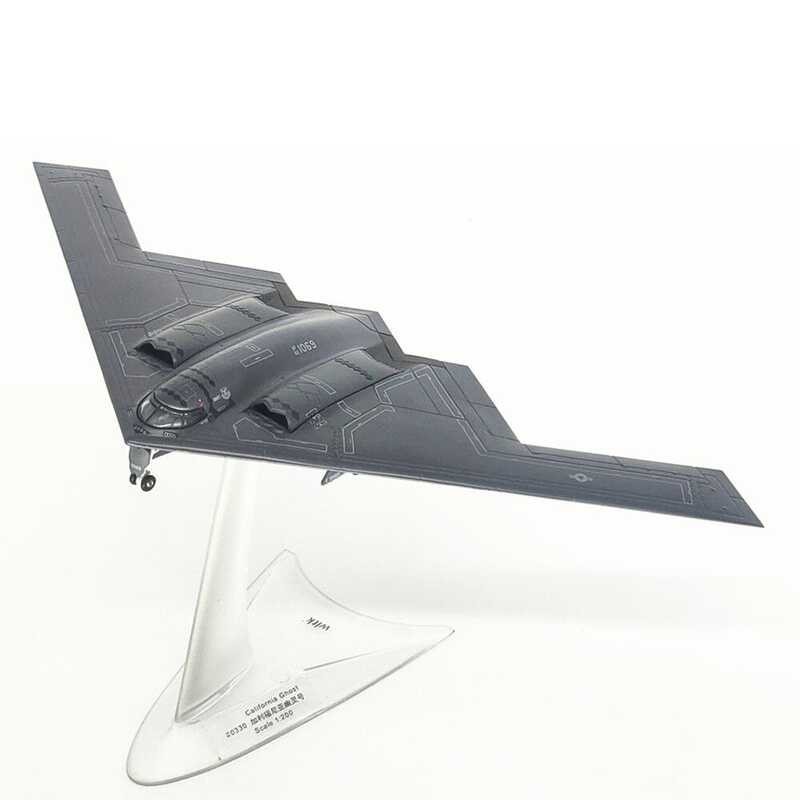 B2 1/200 USAF B-2A Spirit Stealth Bomber Diecast Metal Military Plane ...
