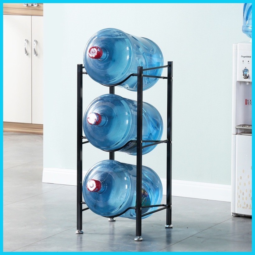 ☸ Water Dispenser Stand Water Gallon Rack 3 4 5 Layer Stand Kitchen ...