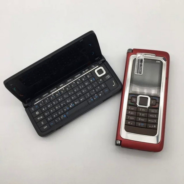 Nokia E90 GPS Wifi Full QWERTY Keyboard Classic Flip QWERTY cellphone ...
