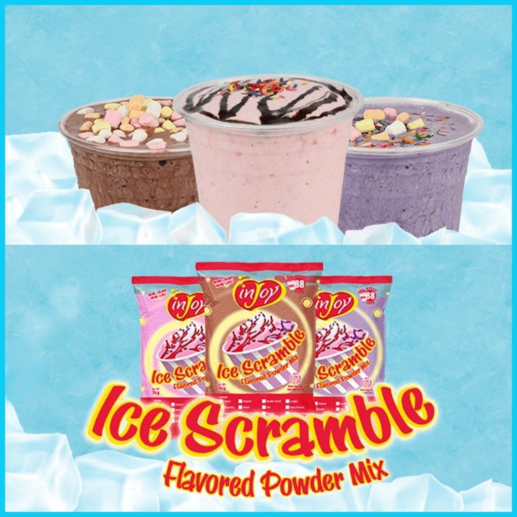 ☢ ☪ ☩ Injoy Classic Ice Scramble Flavored Powder Mix 1kg | Shopee ...