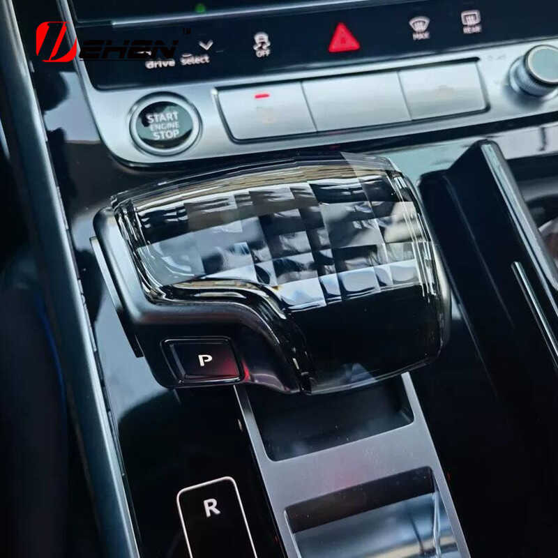 Crystal Car Handles Handle Gear Shift Knob Shifter Lever Para Sa Audi A6 A7 A8 Q8 Q7 C8 2019-202 ...