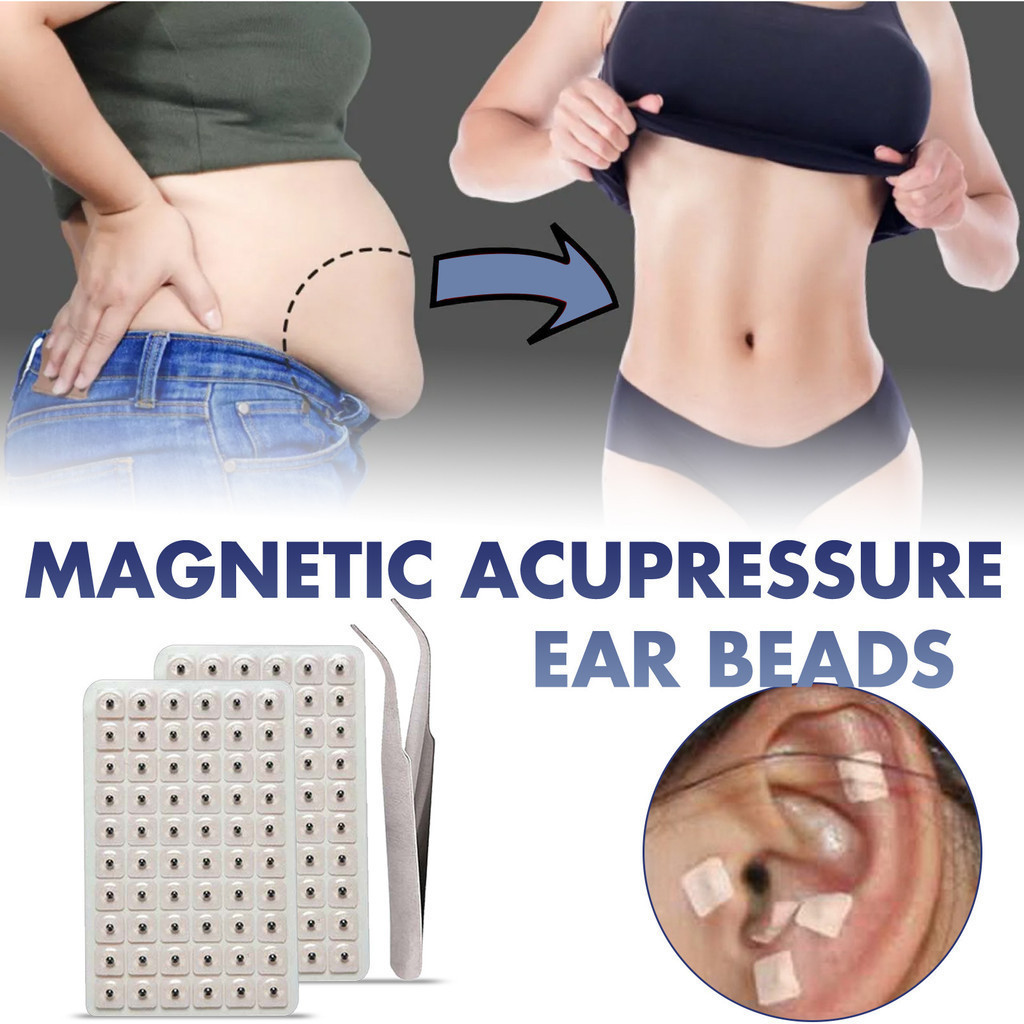 Ear Seeds Acupunctures Kit 120pcs Magnetic Beads Therapys Auricular Ear ...