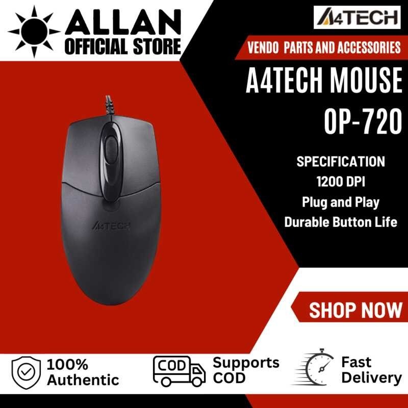 A4tech OP-330 [UNK] OP720 Wired USB Allan Superstore Office Mouse PC ...