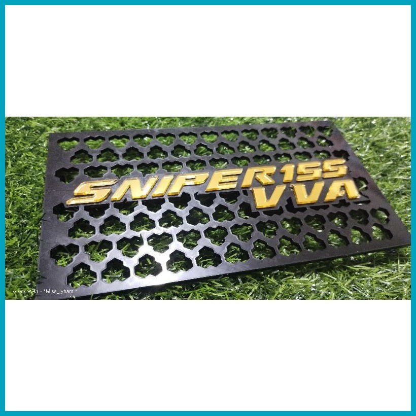 ⊕ ♥ NEW DESIGN NEW SNIPER 155 VVA RADIATOR COVER (SNIPER 155) (SNIPER ...