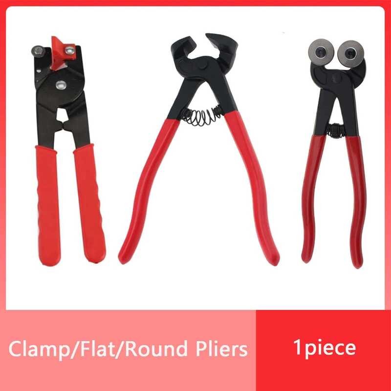 Tt Mosaic Nippers Heavy Duty Double Round Wheel Glass Flat Nose ...