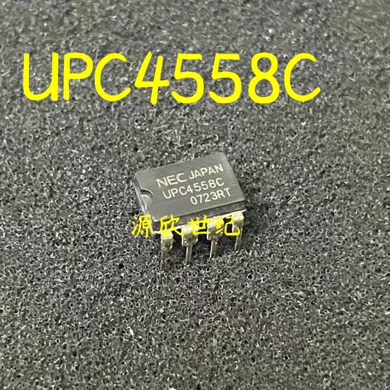 Bagong orihinal na UPC4558C DIP8 insertion C4558 dual operational amplifiers para sa direct sho ...