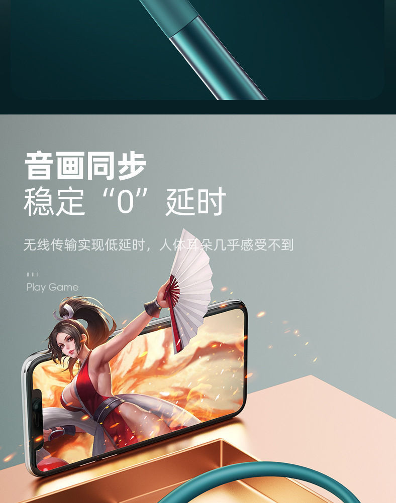 Bluetooth Headset Sports Hanging Neck Wireless Binaural Long Battery ...