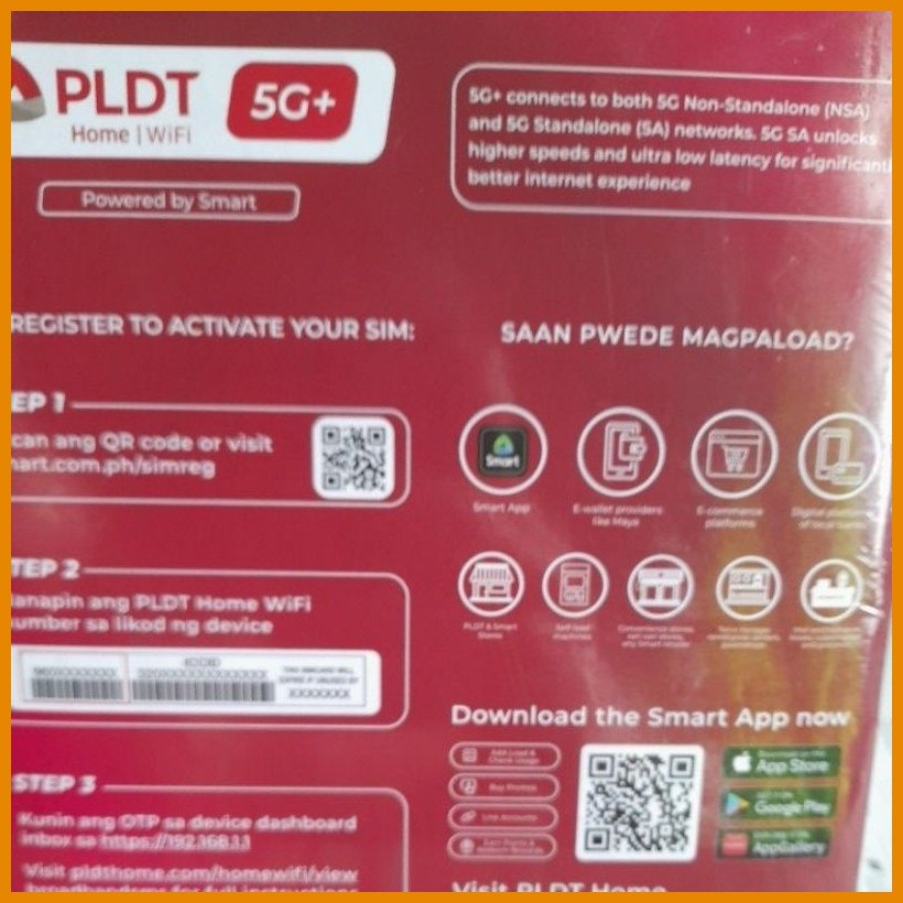 ∣ ∬ 5g Lte PLDT H153-381/H155-382 Latest Home Prepaid Wifi | Shopee ...