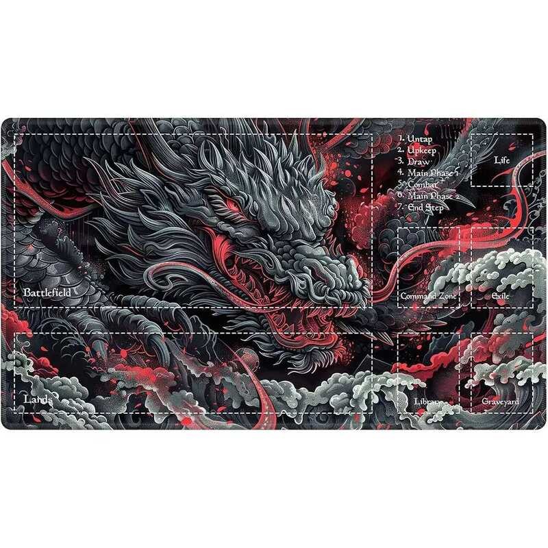 MTG Game Playmat TCG Play Mat for MTG TCG 24 x 14 inches Trading Card ...