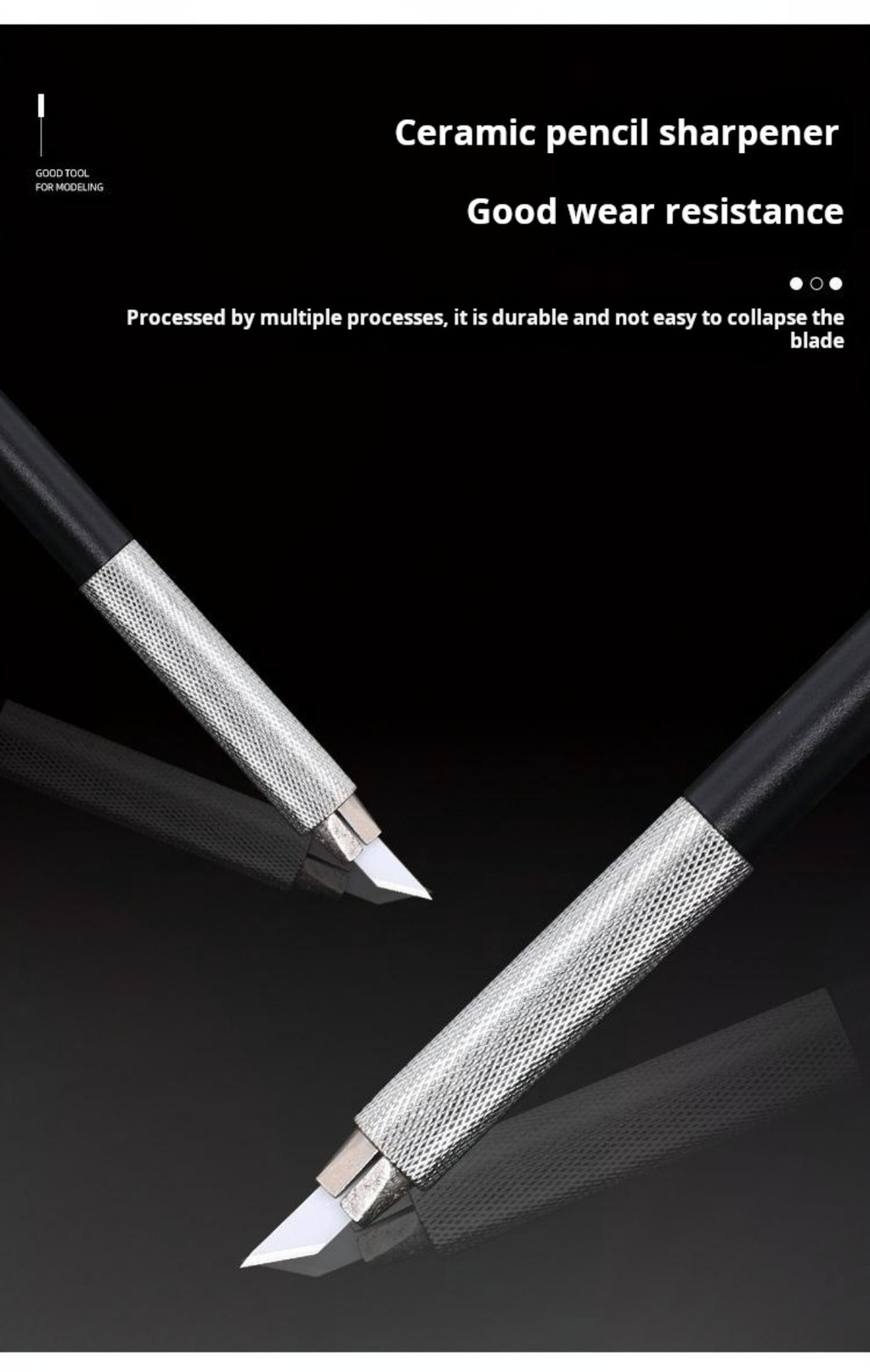 Stedi MS-24 Ceramic Blade Pen Knife Metal Body Hand Engraving Paper ...