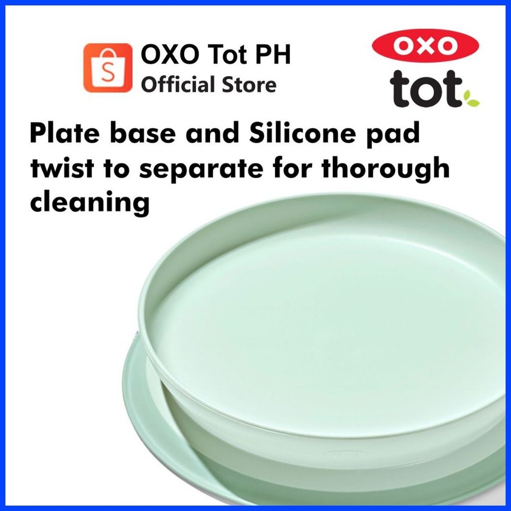 OXO Tot Stick and Stay Suction Plate ( oxotot toddler baby infant ...