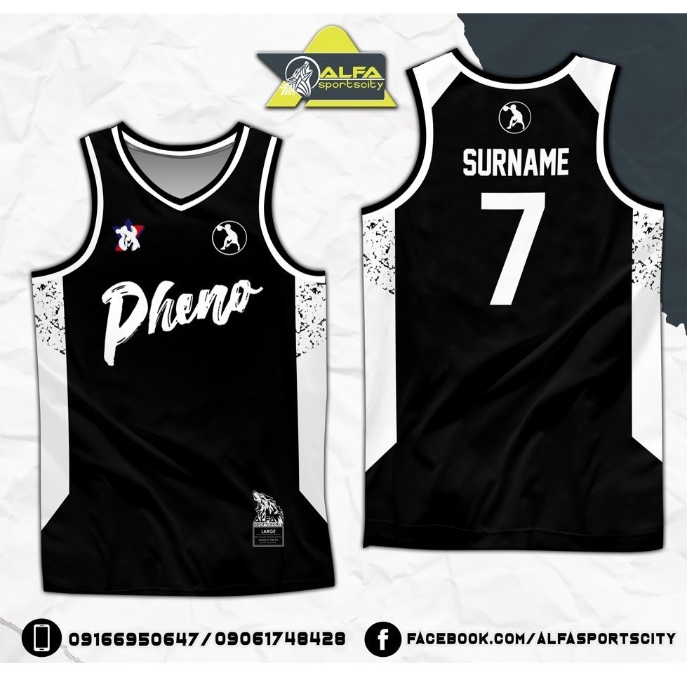 ALFA PHENO DESIGN - FULL SUBLIMATION BASKETBALL JERSEY UPPER ONLY 3D ...