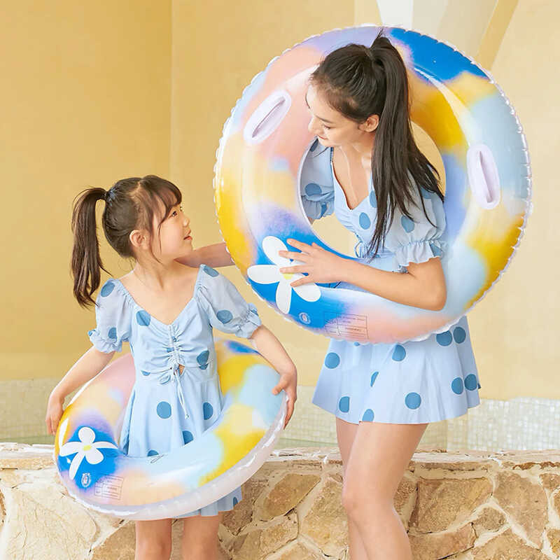 Pool Swimming PVC Circle Iatable Swimming Pool Floaters Wear-Resistant ...