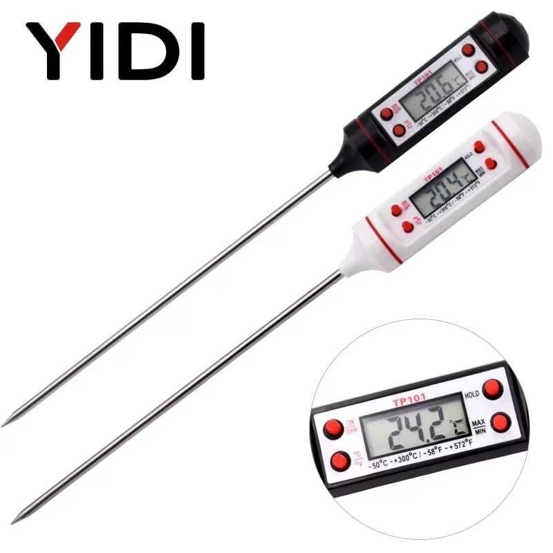 Digital Thermometer Barbecue Pen, Temperature Sensor, Thermocouple ...