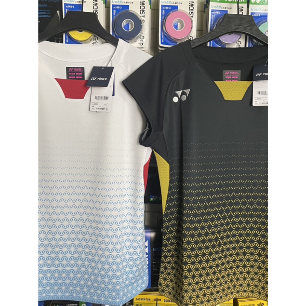 Yonex YONEX 20824 20825Y JP Version Women's Short-Sleeved Badminton ...