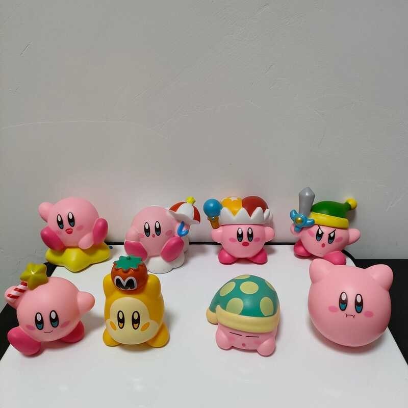 Anime Games Pink Kirby Waddle Dee Doo Cute Cartoon Collect Mini Toys ...