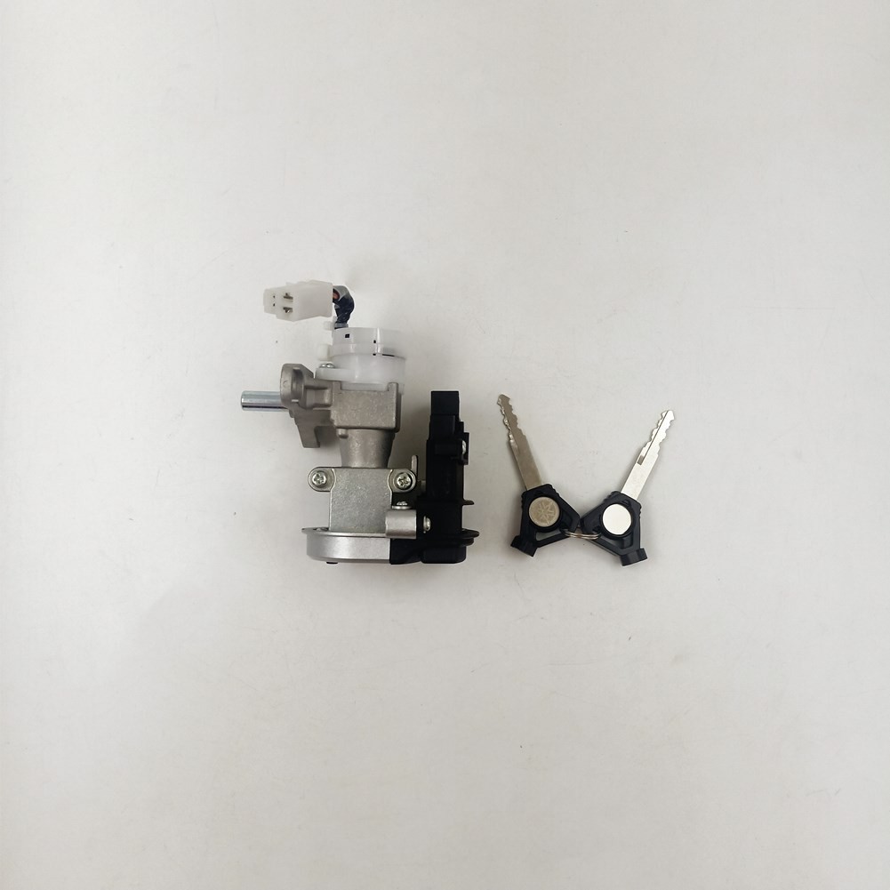 Motorcycle Ignition Switch Lock Key Set Motocross Fuel Gas Tank Cap ...