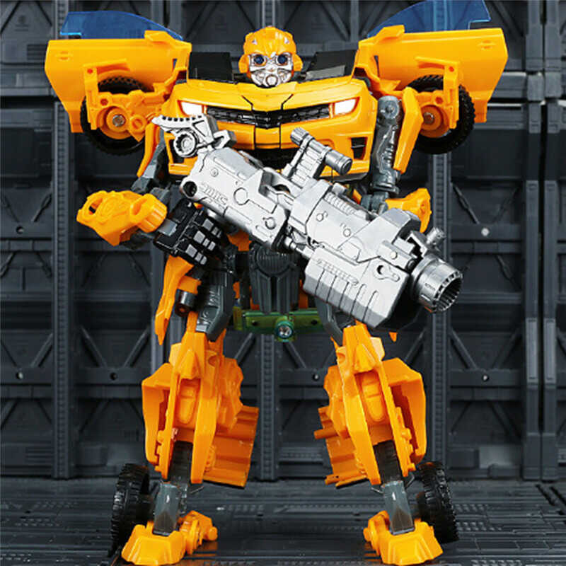 PAPITE Transformers 5 Optimus Prime Bumblebee Dinosaur Robots Action ...