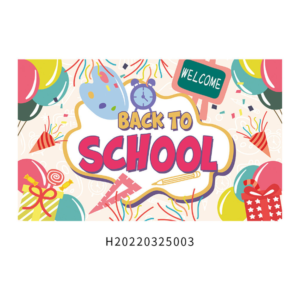 Back To School Classroom Party Decoration Banner Welcome Back To School ...