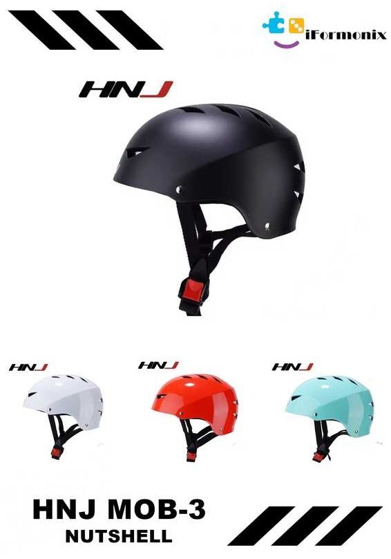 HNJ MOB 3 Motorcycle Nutshell Helmet para sa motor, Bike at E-Bike ...