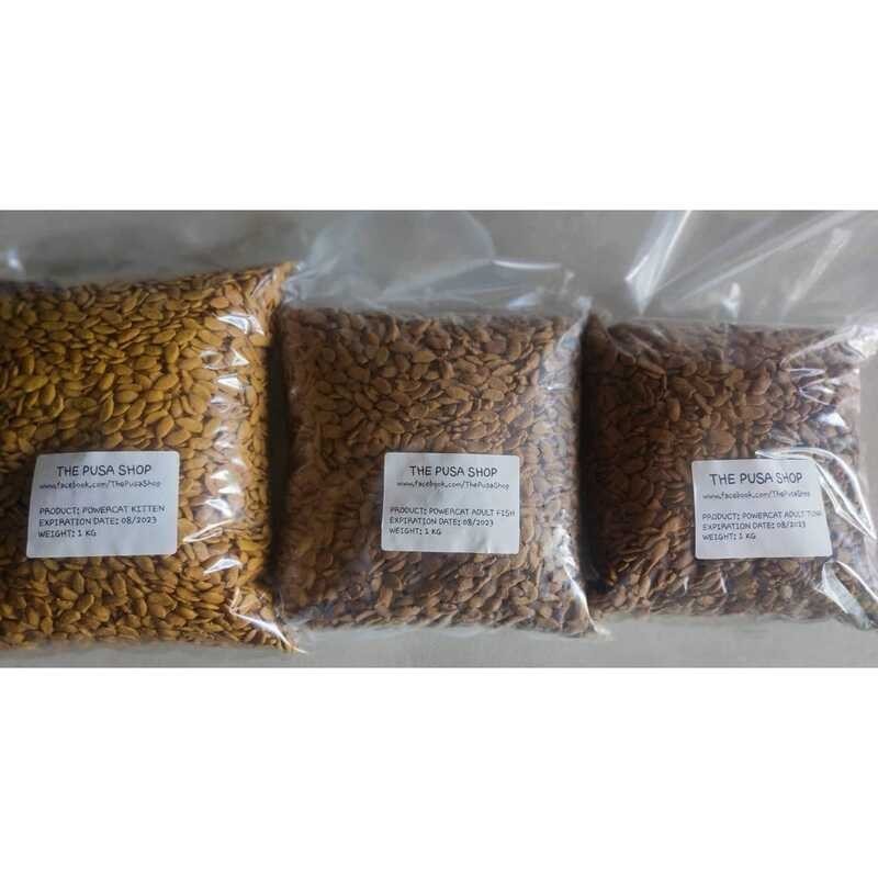 POWERCAT ADULT TUNA ISA CHICKEN - KITTEN / POWERKITTEN 1KG NAPAKKETO ...