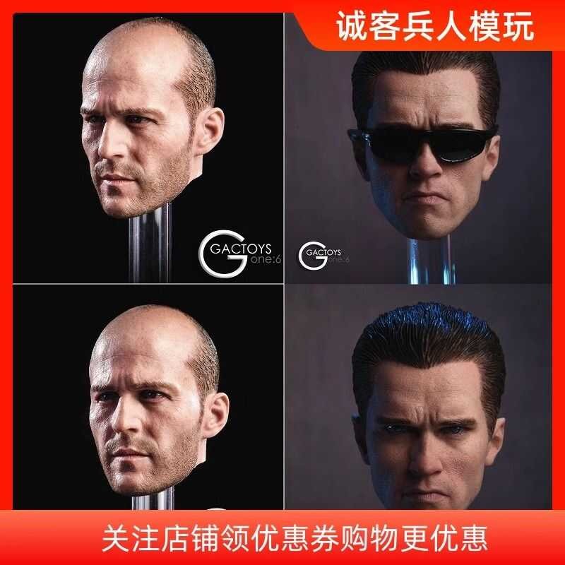 1/6 Soldier Jason Statham Arnold Schwarzenegger Terminator Movie Star ...