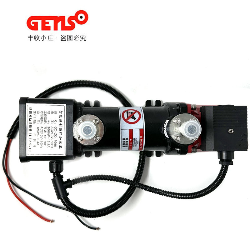Forced circulation water jacket heater sa diesel Cummins engine na may ...