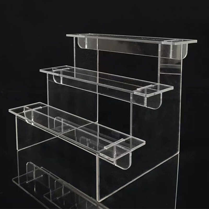 1-4 Tier Acrylic Display Stand,Clear Display Riser Rack For Cupcake ...
