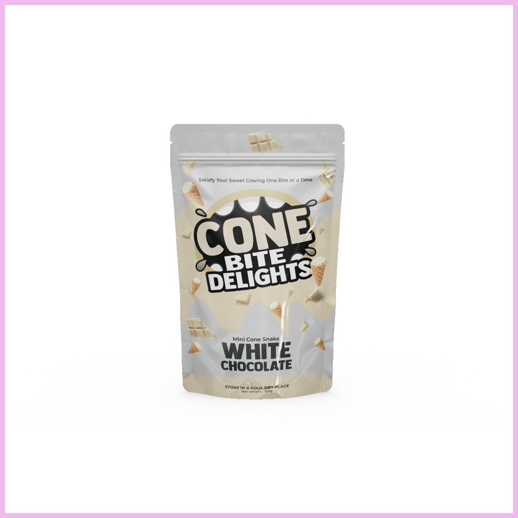 ☀ Cornetto cone tip choco filled bite-size snacks and dessert (MILK ...