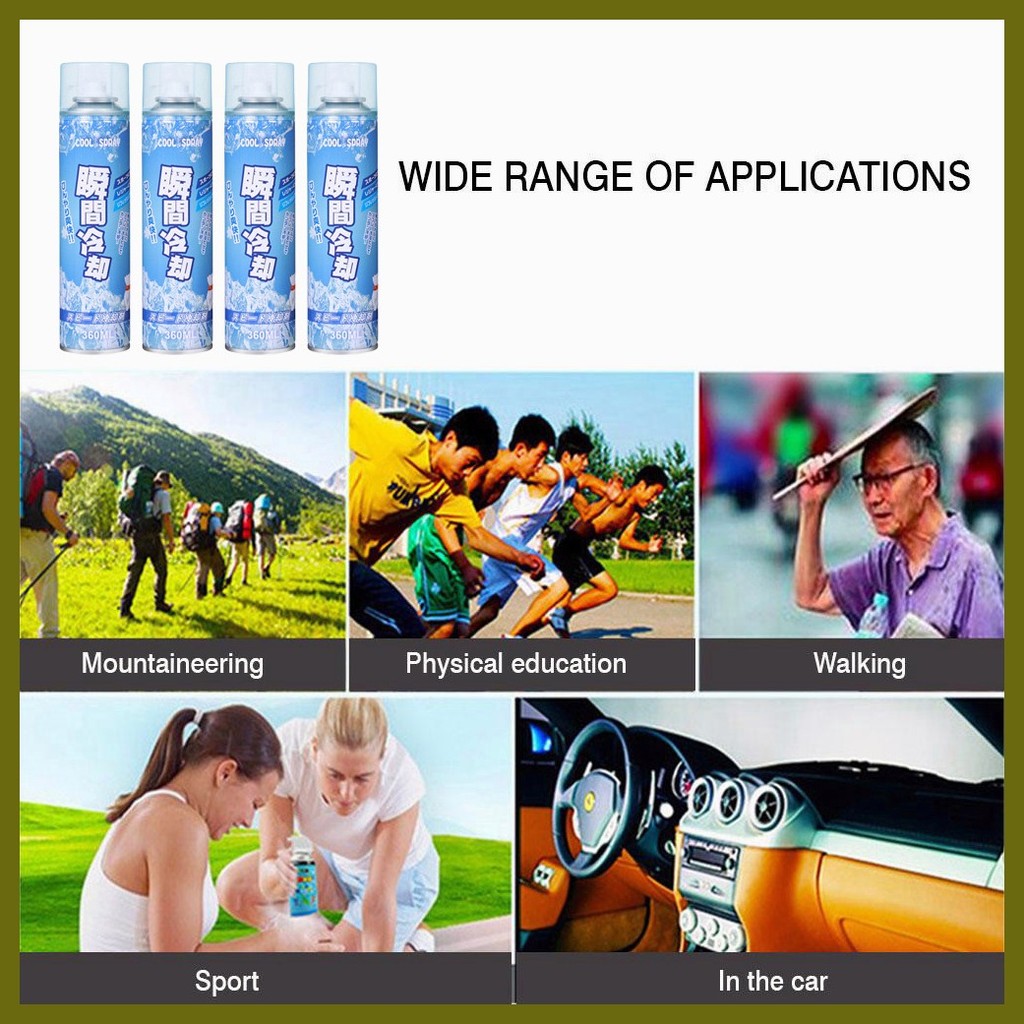 ∆ 600ml cool spray/cool spray japan/cooling/cooling spray/cooling spray ...