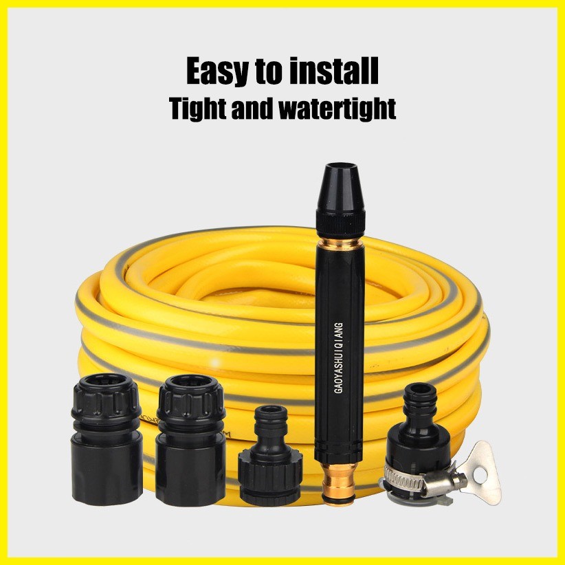 √ High Pressure Water Gun Spray Gun With 10M PVC hose Portable Car ...