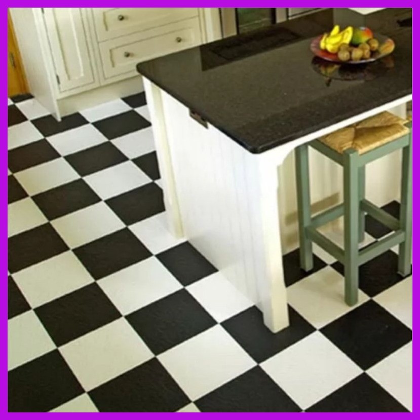 Black and White Rubberized Floor Mat | Shopee Philippines