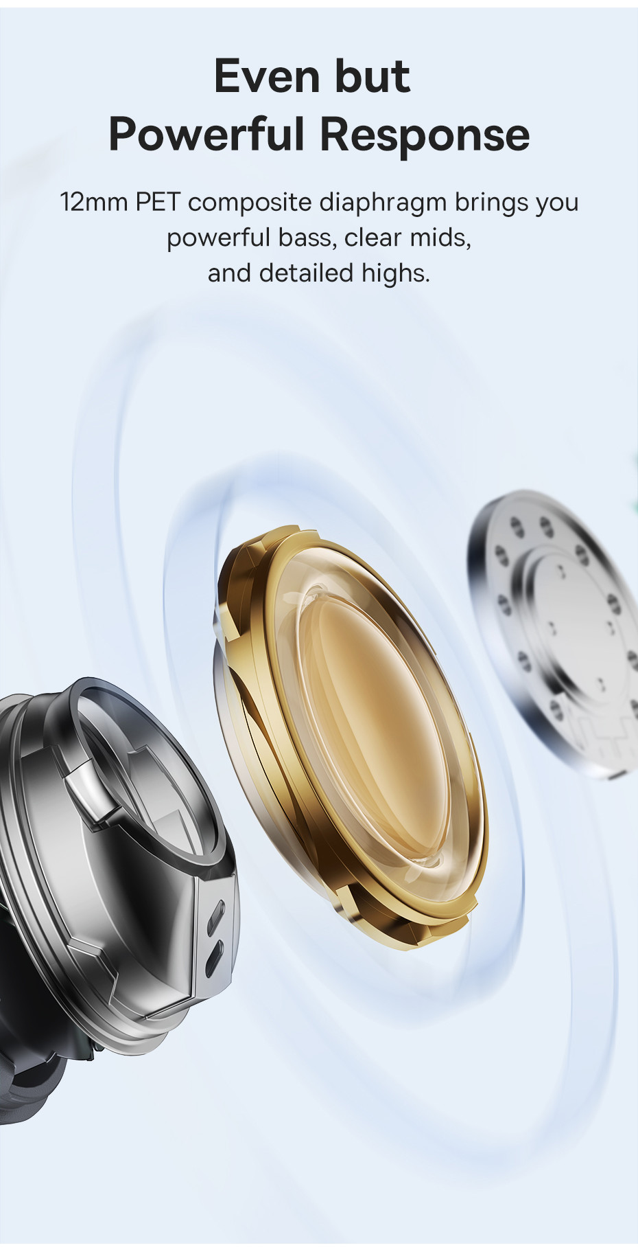 Baseus Bowie E11 TWS Earphones Bluetooth 5.3 Earbuds in-Ear True ...