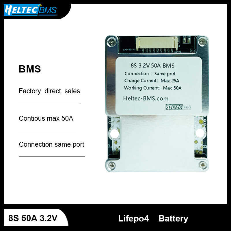 Bigla ng 24V BMS 8S 50A 18650 LifePO4 BMS Balance Board Para sa 3.2V ...