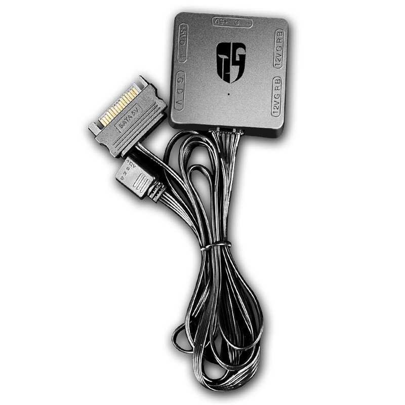 3 DEEPCOOL 5V Pin To 12V 4 Pin Rgb Converter Hub 5V Rgb To 12V Rgb ...