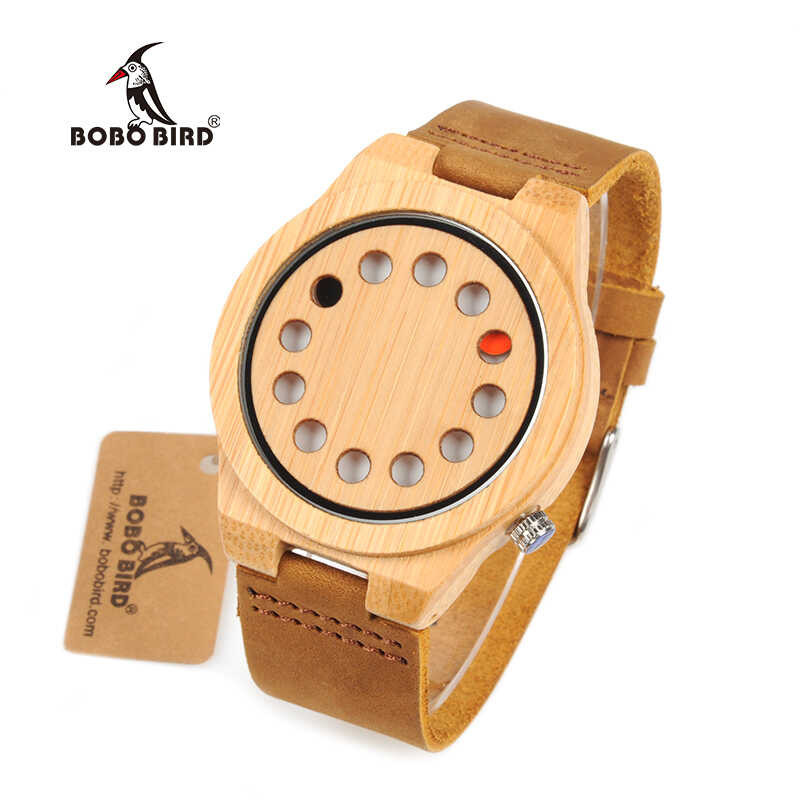 Tao BOBO Reloj BIRD Watch Bamboo Quartz Watches Brand Design Wood ...