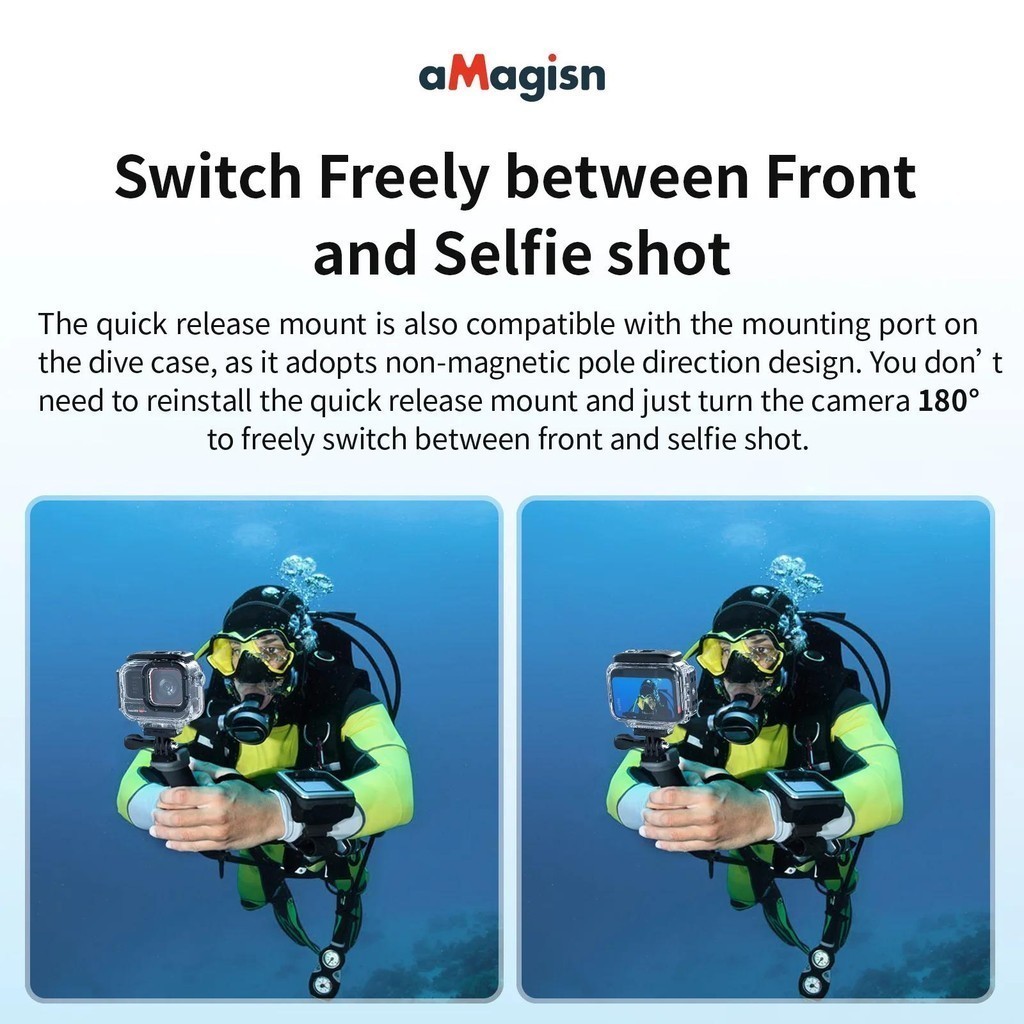 aMagisn Dive Case For insta360 Ace & Ace Pro & Ace Pro 2 Action Camera ...