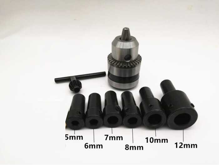 Bench Chuck Motor Shaft Connecting Rod, B10 Electric Drill Chuck, Table ...