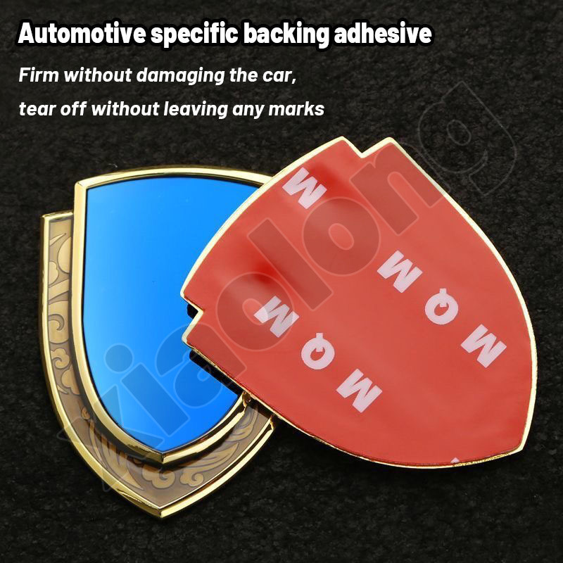 High quality Car Body Sticker Auto 3D Carbon Fiber Shield Window Emblem ...