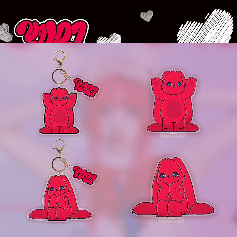 Kpop Idol GIDLE Keyring (G)I-DLE YUQI Acrylic Double-sided Printing ...