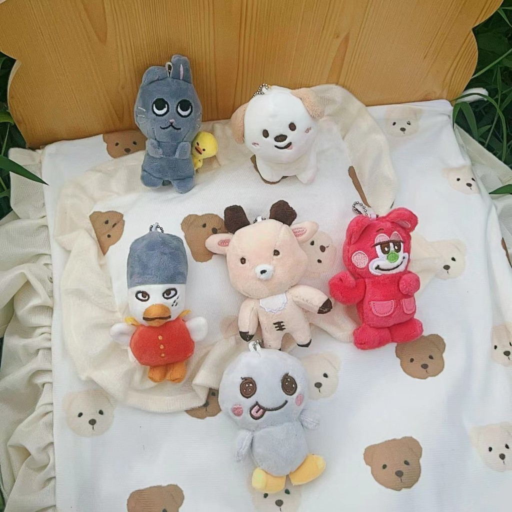 10cm Kpop Idol RIIZE Plush Doll Keyring Stuffed Animal Dolls Bag Charm ...