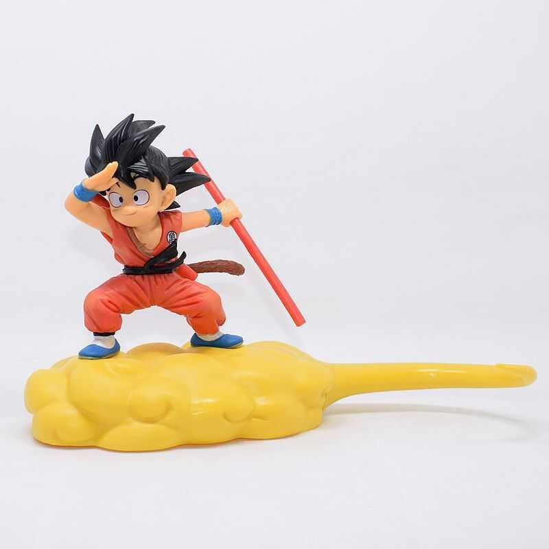 Dragon Ball Childhood Wukong Flying Muscle Fight Cloud Holding Stick ...