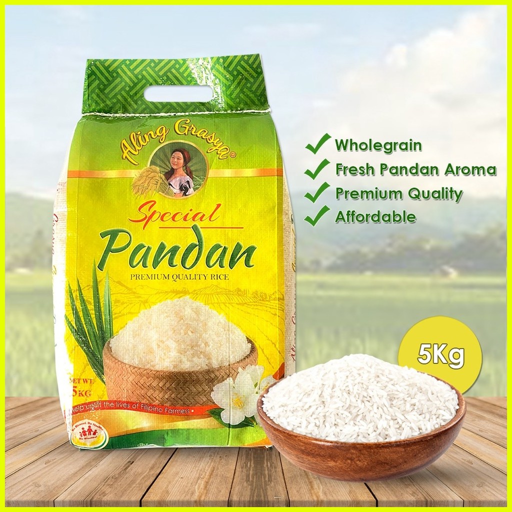 Aling Grasya Special Pandan Super Denorado Rice 5KG | Shopee Philippines