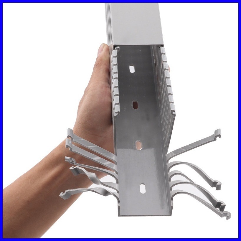 ☢ ♥ ۩ PVC Cable Tray Duct Slotted PVC cable trunking Wire Duct Cable ...