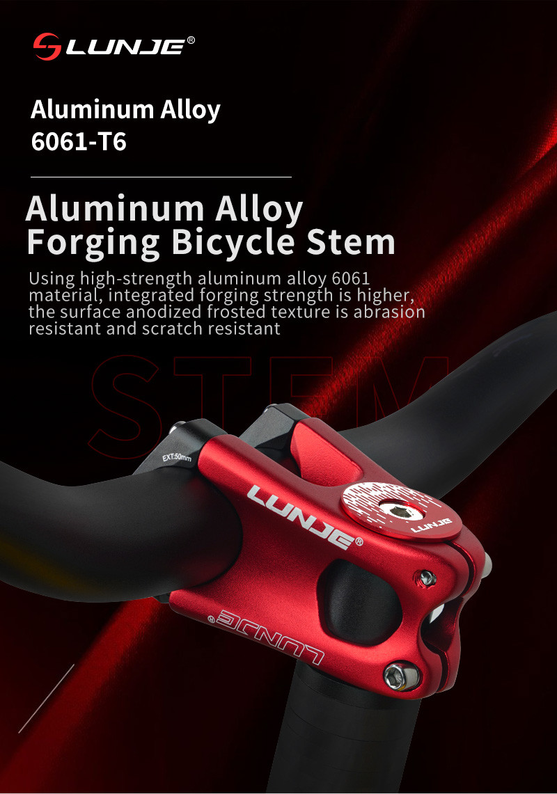 CNC MTB Power 31.8*50mm Mountain Bike off-road XC Riser Aluminum Alloy ...