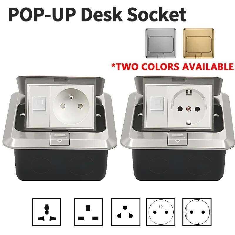 O Electrical Outlet Up Kitchen Countertop Waterproof Sockets Pop Out ...